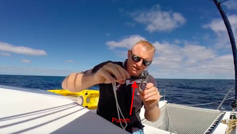 Sailing with a Symmetrical Spinnaker without a Pole on Lagoon 440 ...